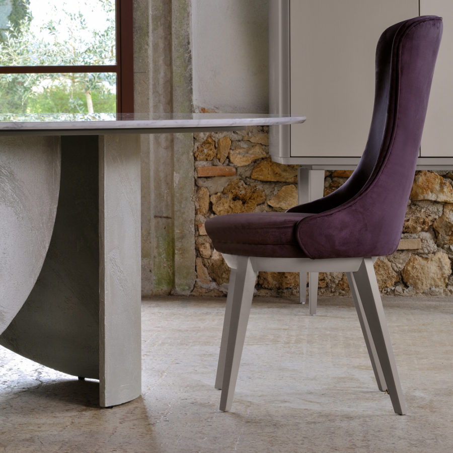 Modern Italian Marble Dining Set - Juliettes Interiors