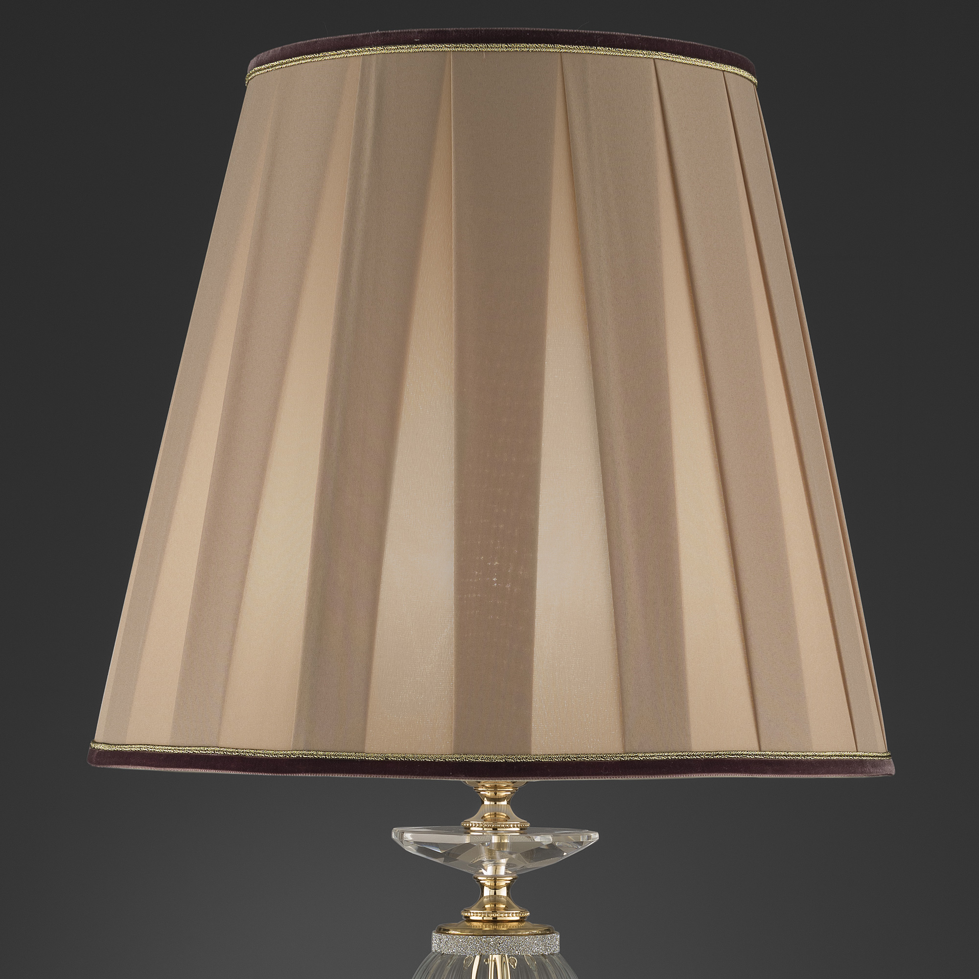 Large Table Lamp With Swarovski® Crystals - Juliettes Interiors