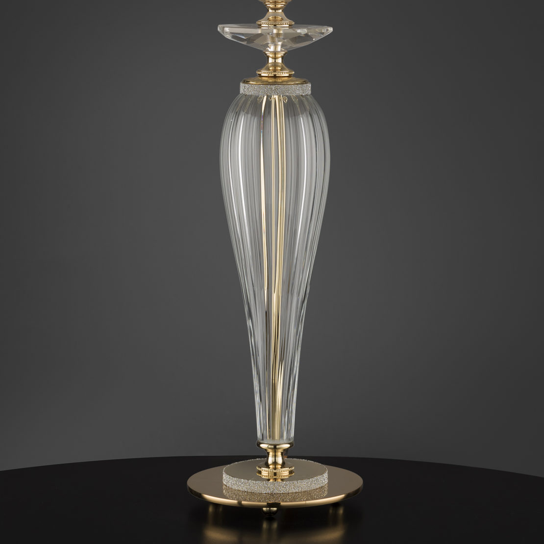 Large Table Lamp With Swarovski® Crystals - Juliettes Interiors