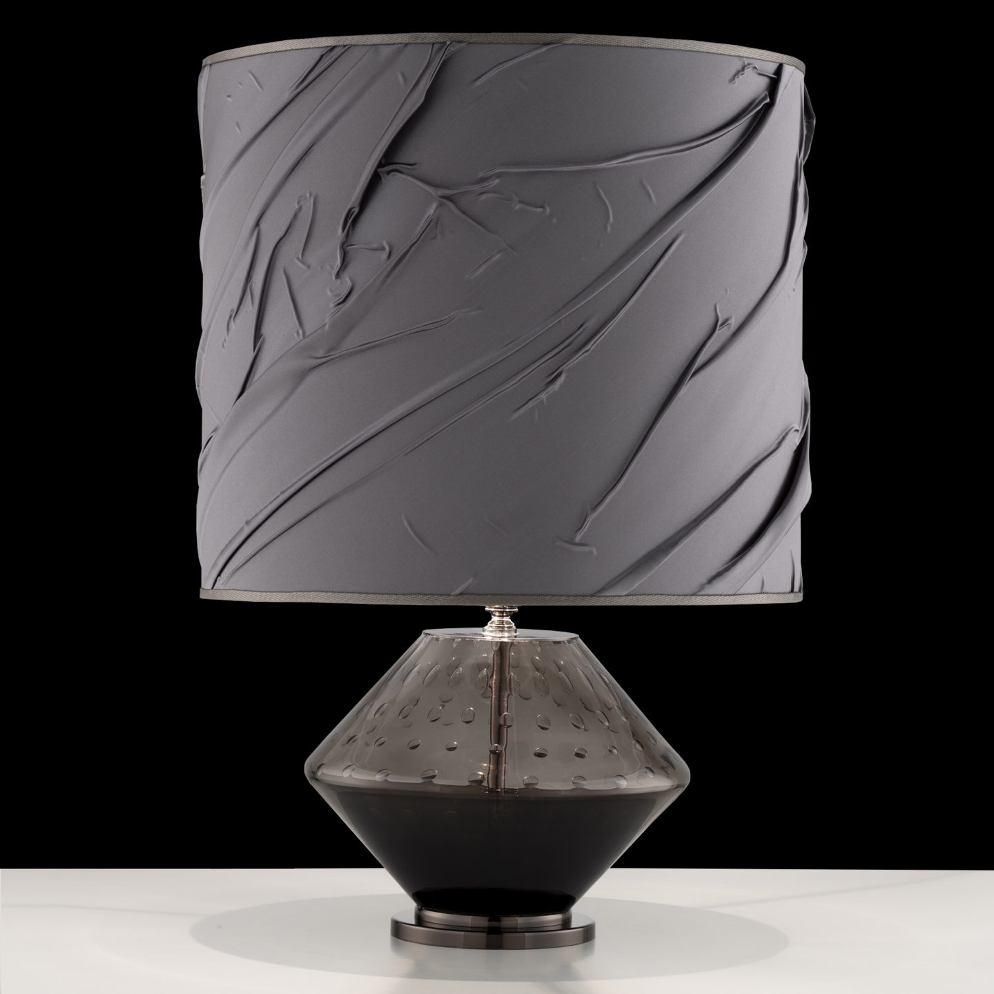 Modern Hand Blown Glass Table Lamp - Juliettes Interiors