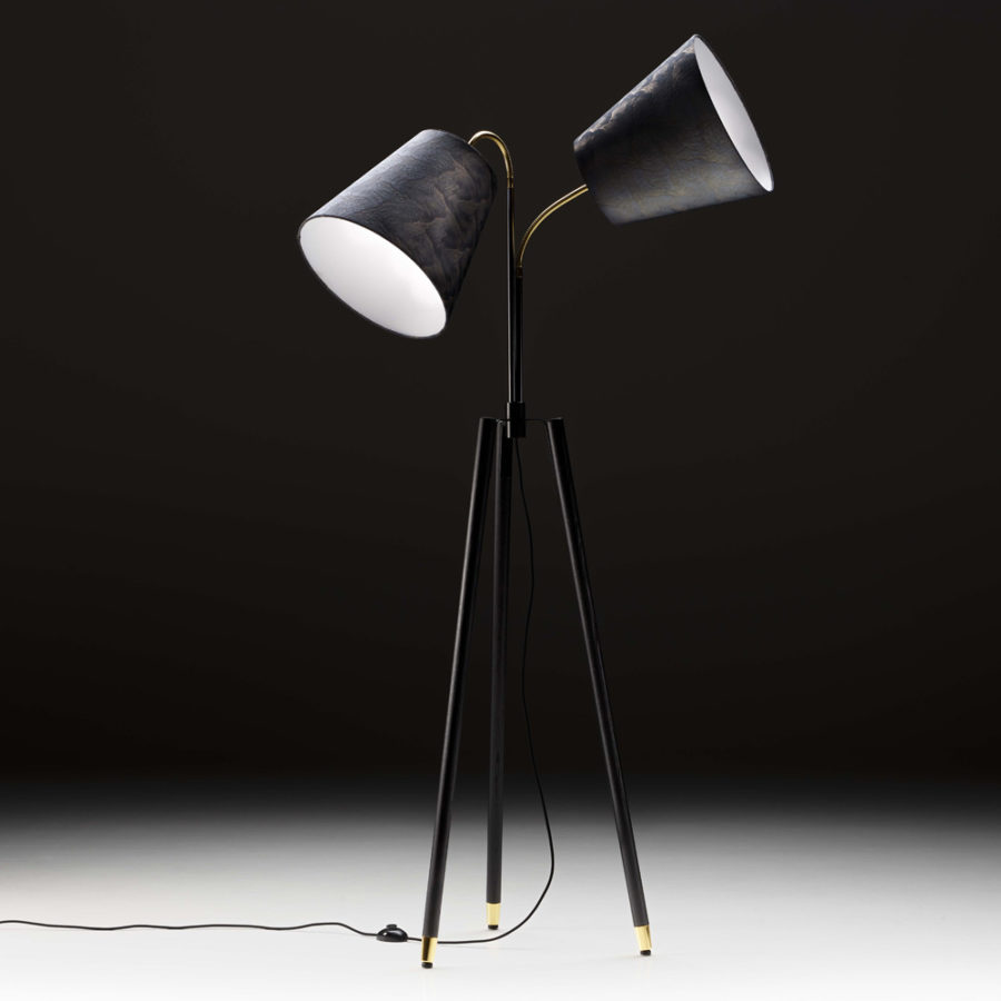 Large Modern Studio Style Floor Lamp - Juliettes Interiors