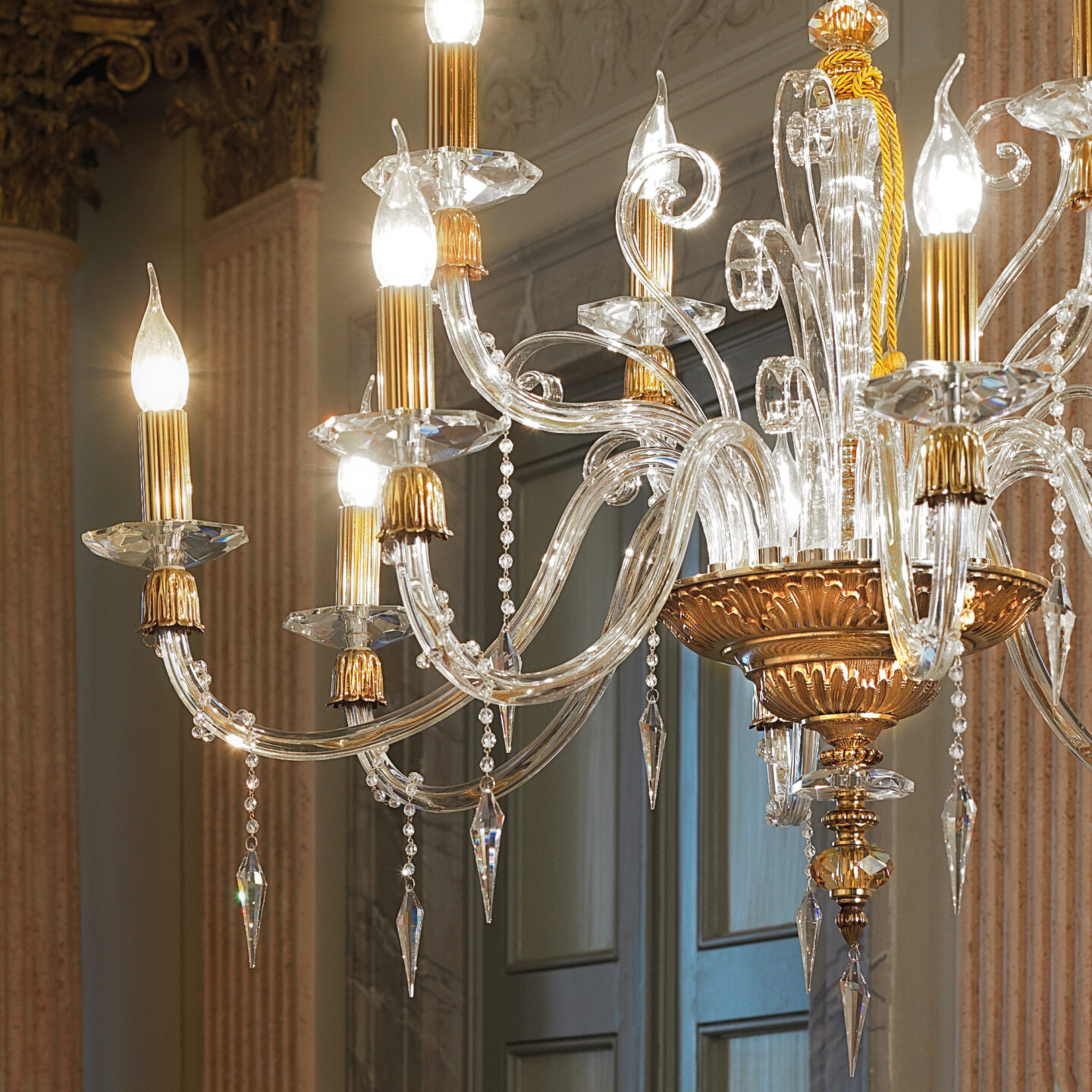 Candle Style Chandelier - Juliettes Interiors
