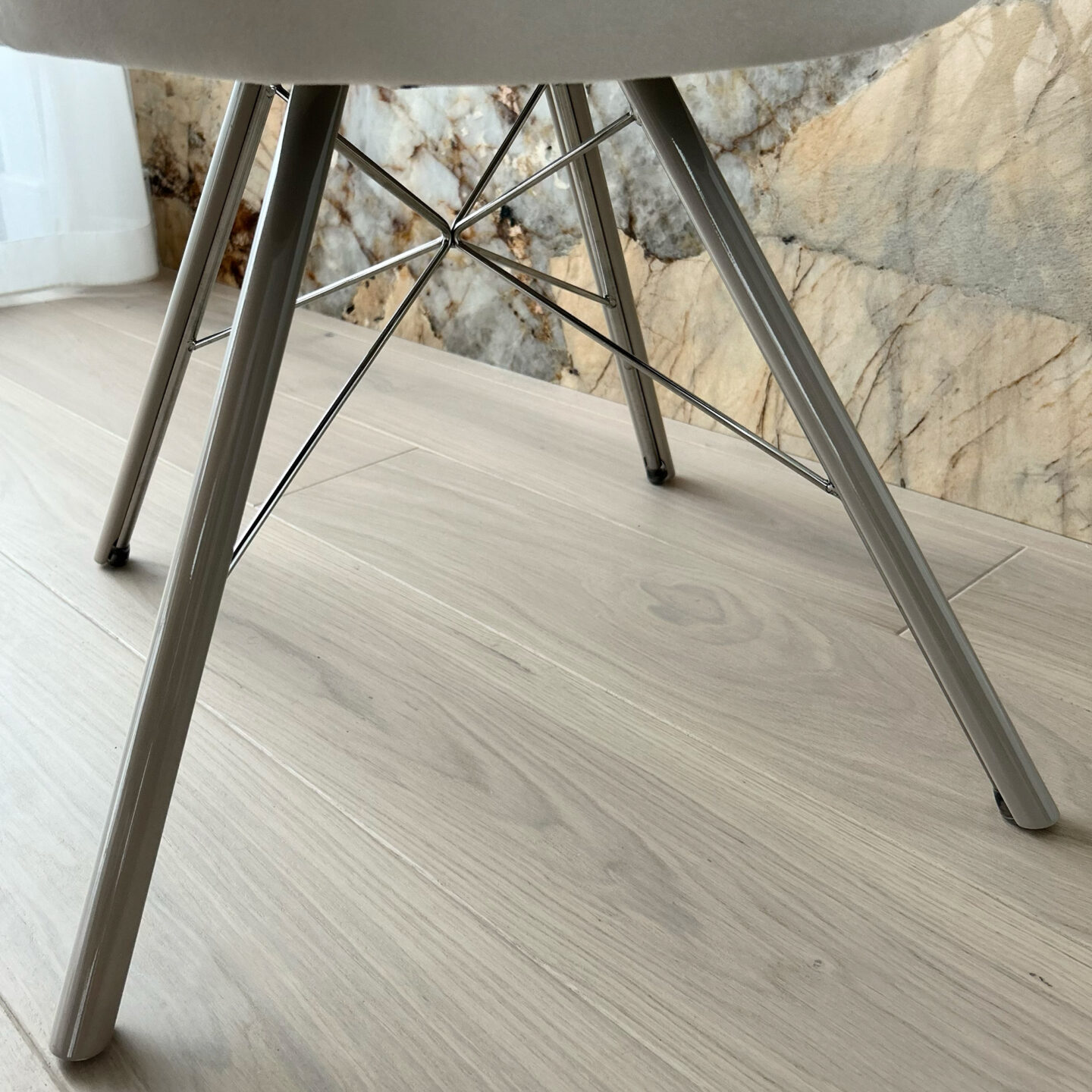 High-Back Curved Dining Chair - Juliettes Interiors