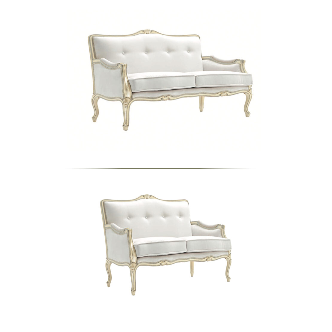 High End Rococo Style Sofa - Juliettes Interiors